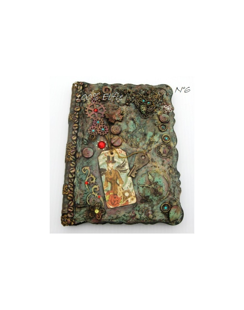 Technique 9 powertex mixed média steampunk